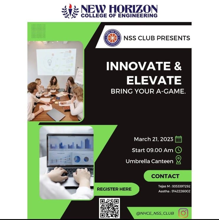Innovate & Elevate – NSS CLUB